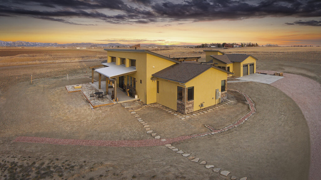 Modern Adobe Home, Fort Collins | Custom Home Build